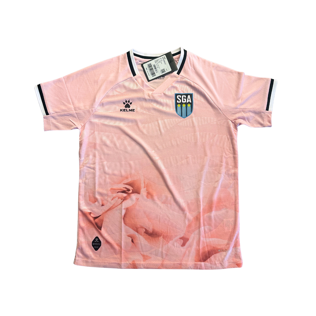 Youth Pink Short Sleeve training T- Y Large (size 12) – SGA Spirit Wear